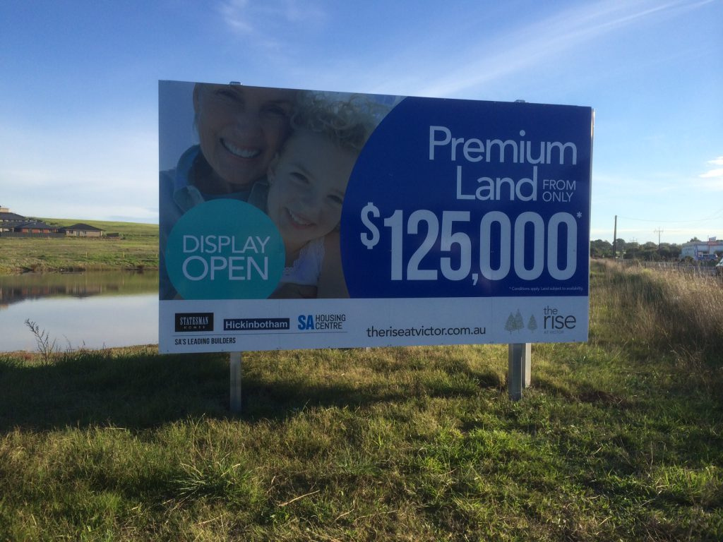Land Development Signage – Infinity Signs